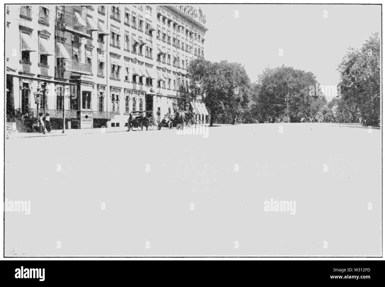 PSM V81 D185 Pavement in washington dc from trinidad lake asphalt Stock ...