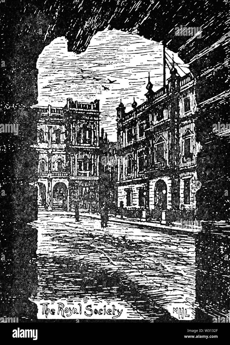 Drawing features architectural sketches Black and White Stock Photos ...