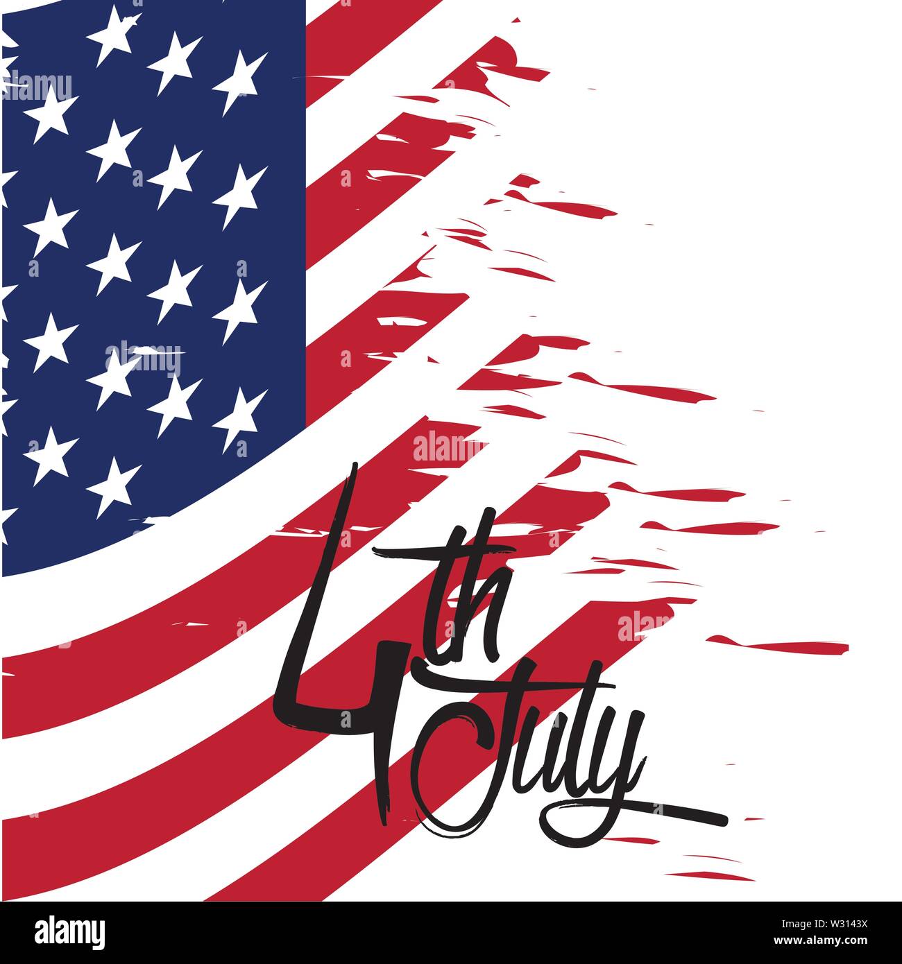 USA Independence day graphic design - Vector illustration Stock Vector ...