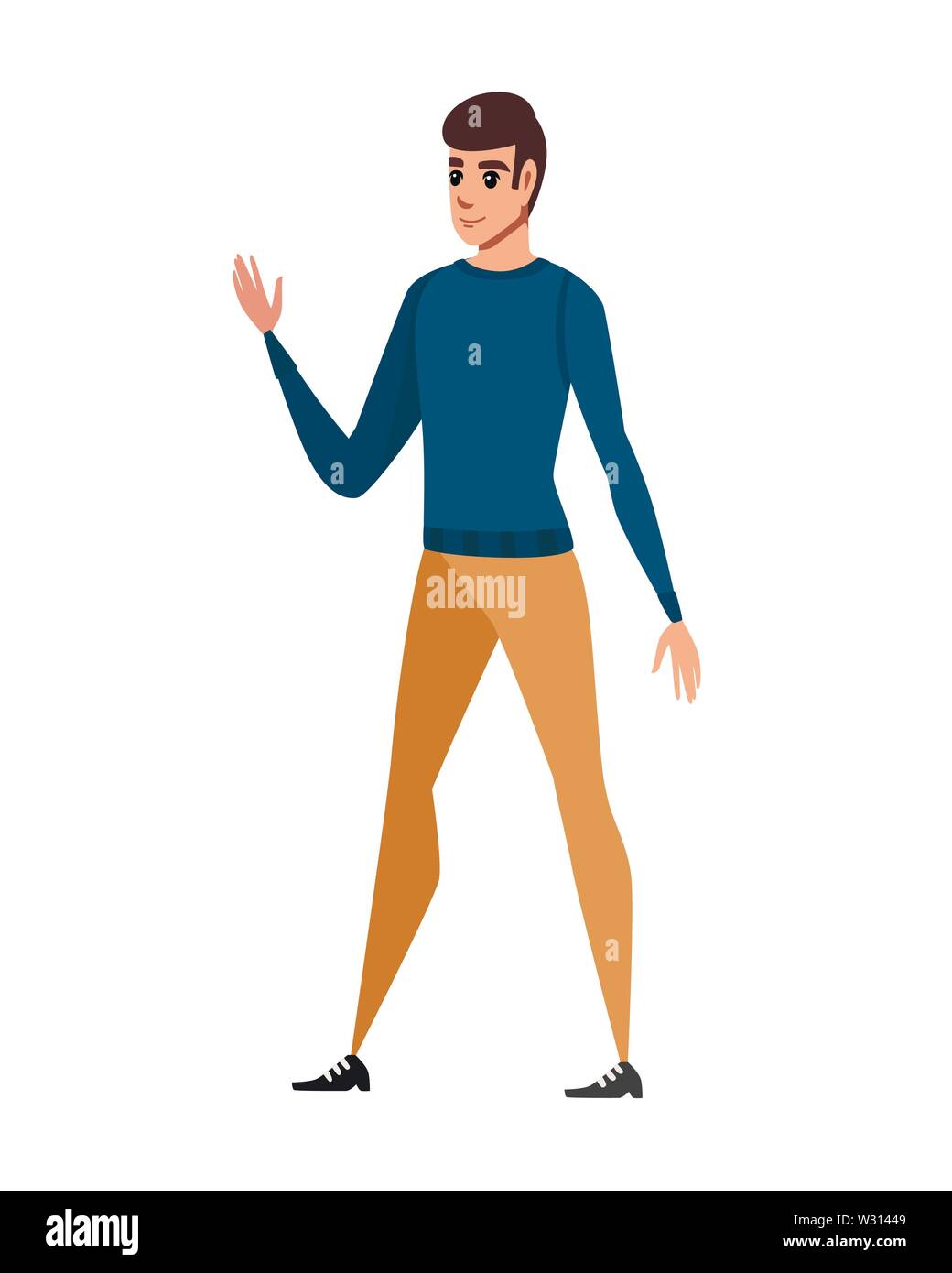 Man arm isolated full Stock Vector Images - Alamy