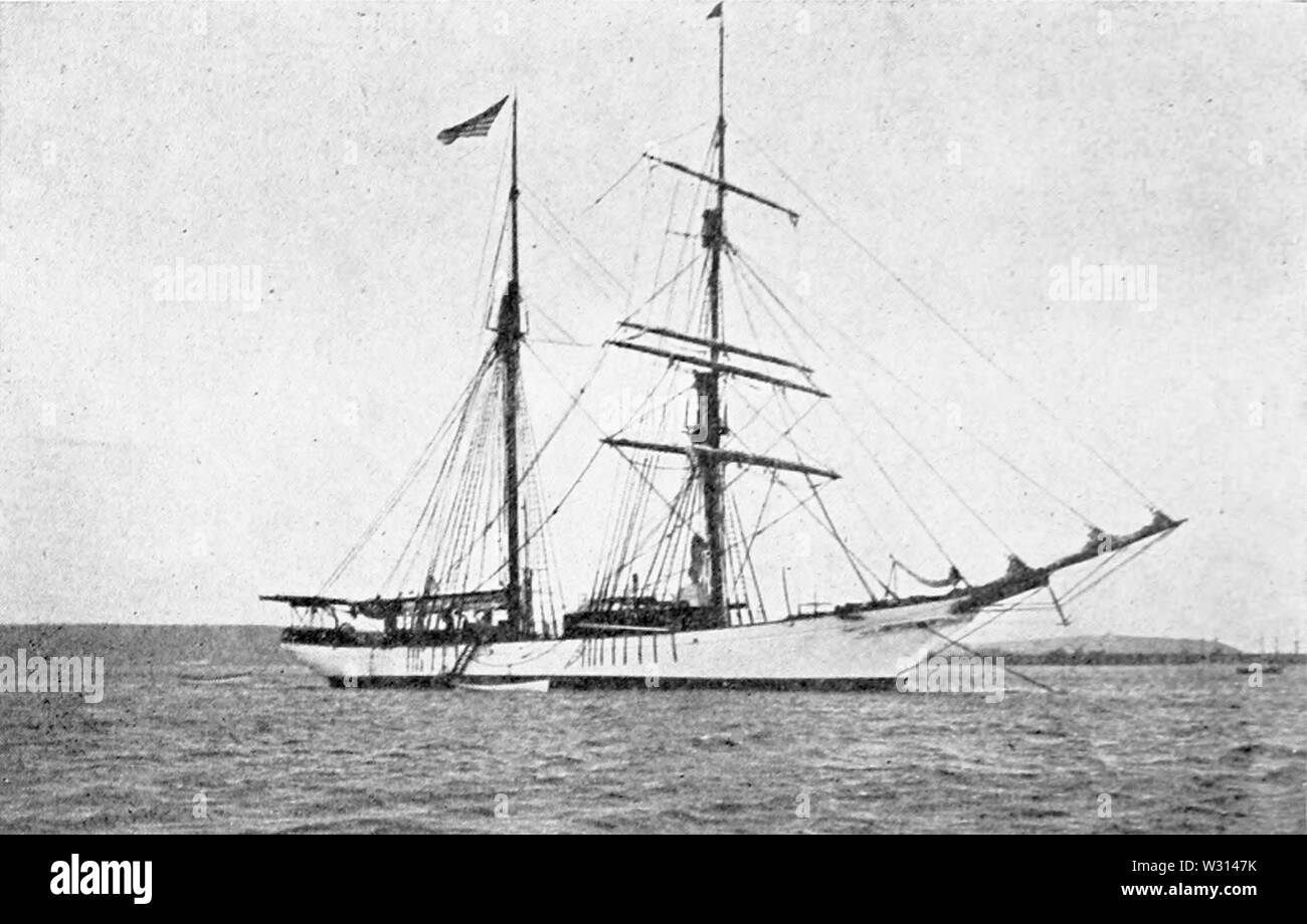 PSM V83 D112 The non magnetic yacht carnegie Stock Photo - Alamy