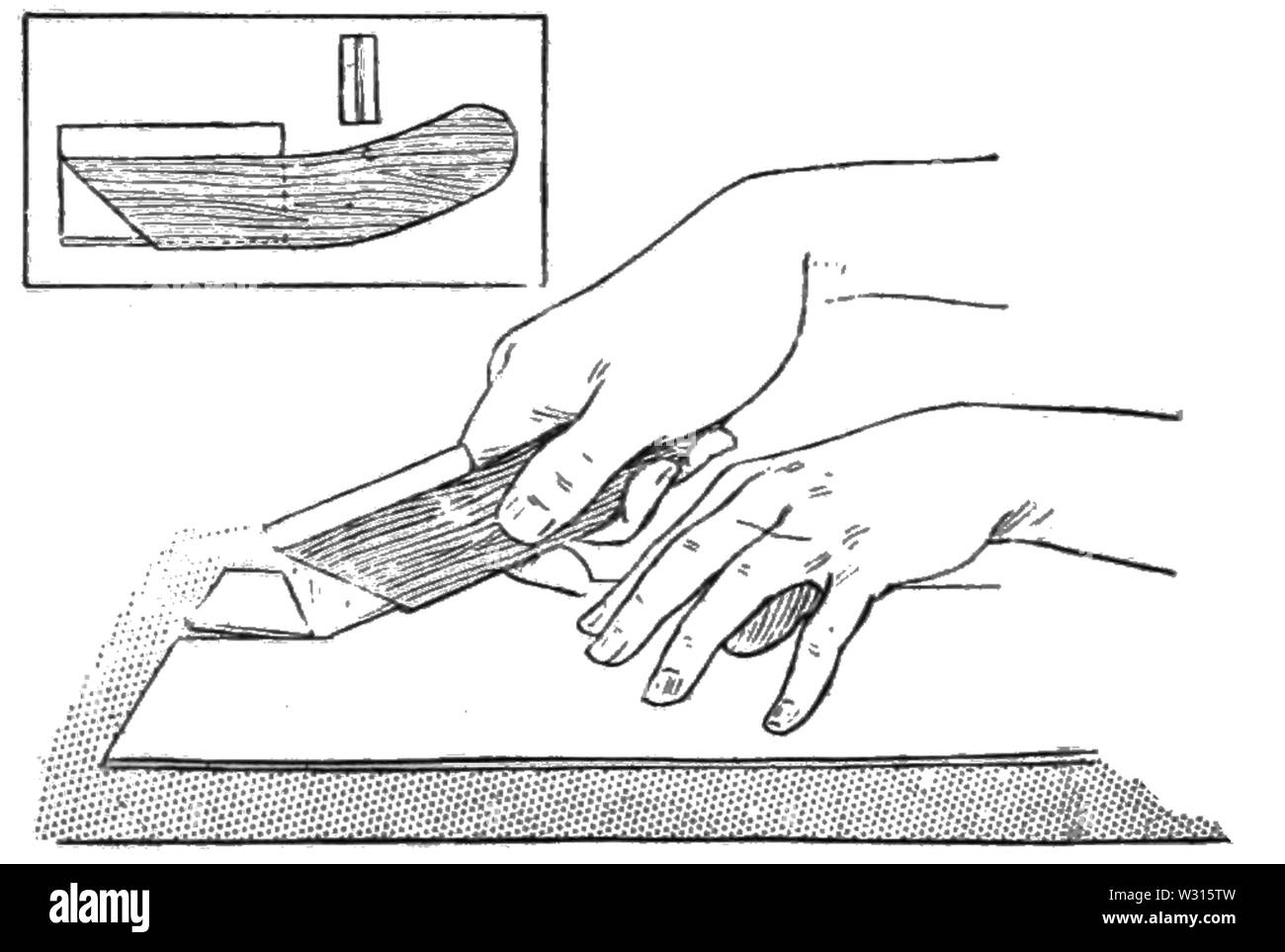 Manual cutter Black and White Stock Photos & Images - Alamy