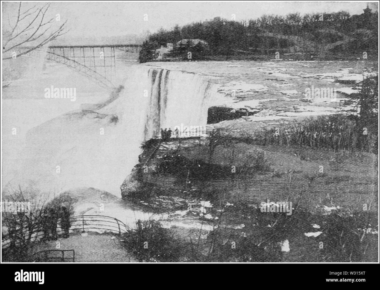 River falling Black and White Stock Photos & Images - Alamy