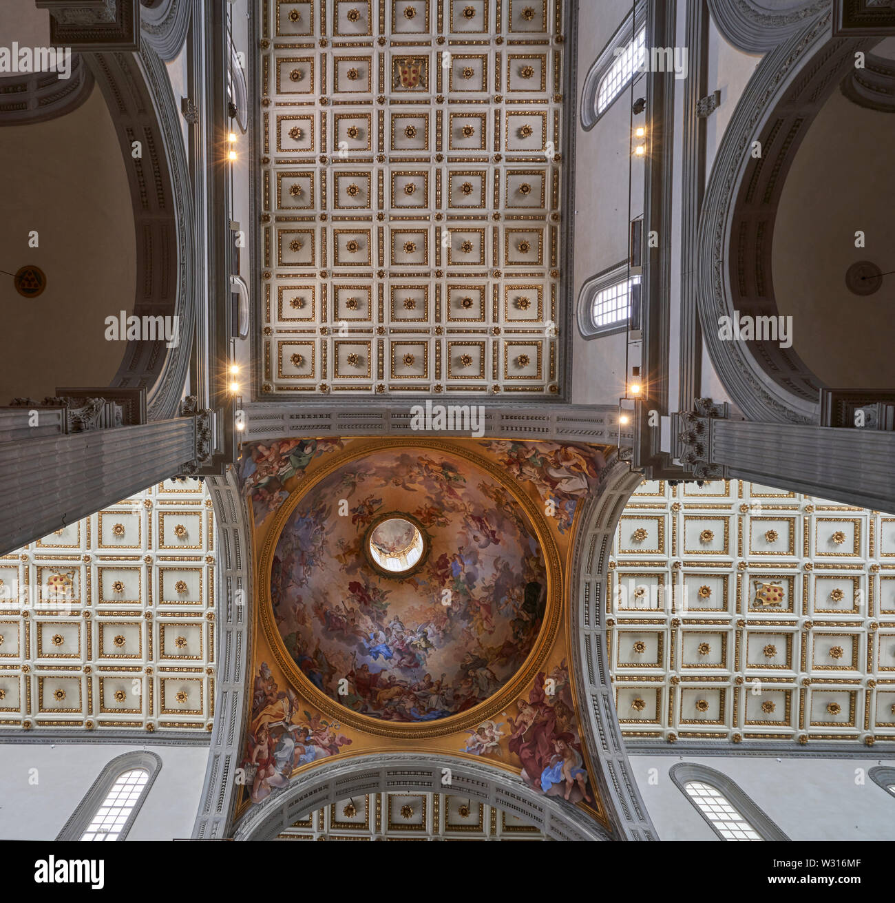 Old sacristy brunelleschi hi-res stock photography and images - Alamy