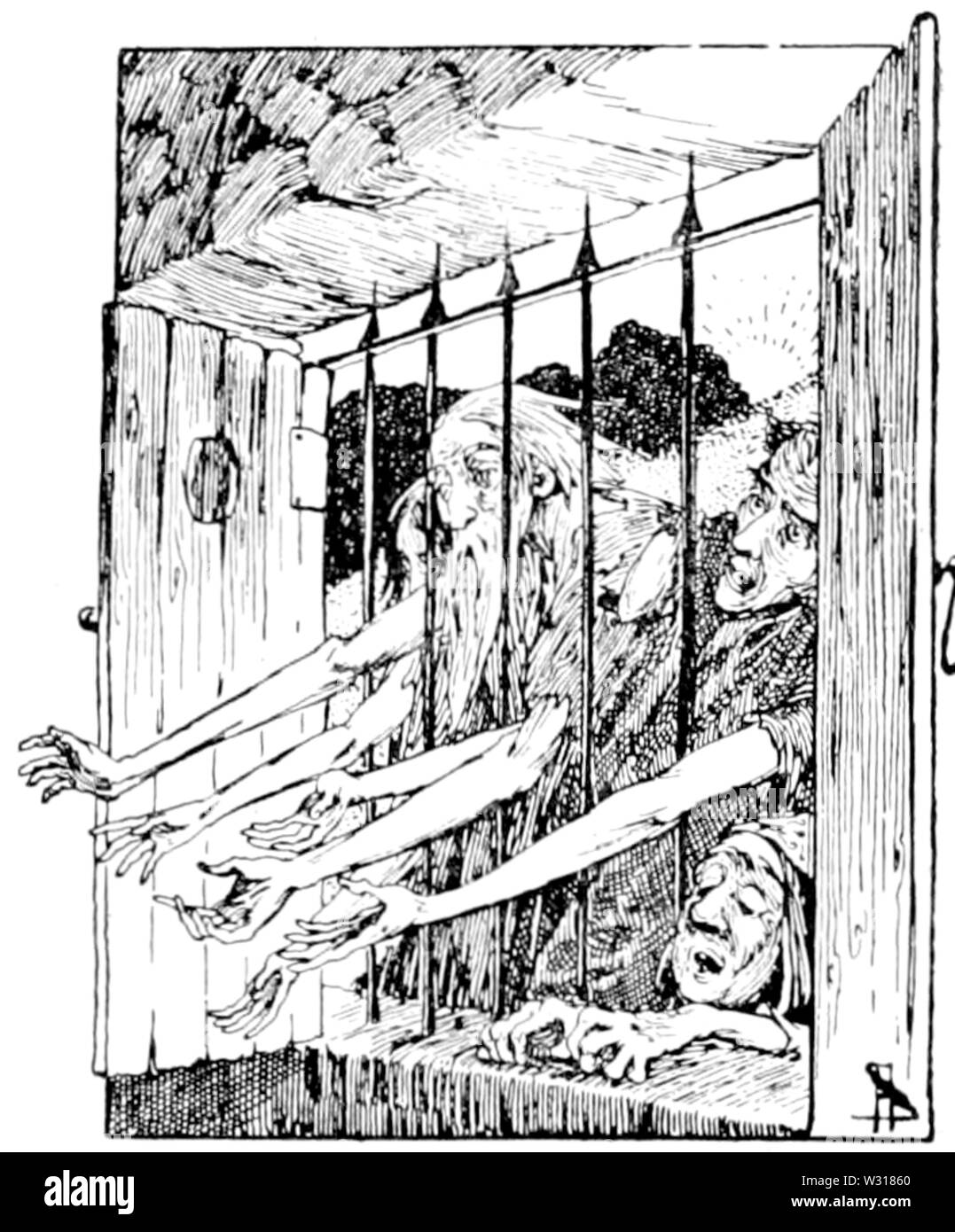 Hans christian andersen character hi-res stock photography and images ...