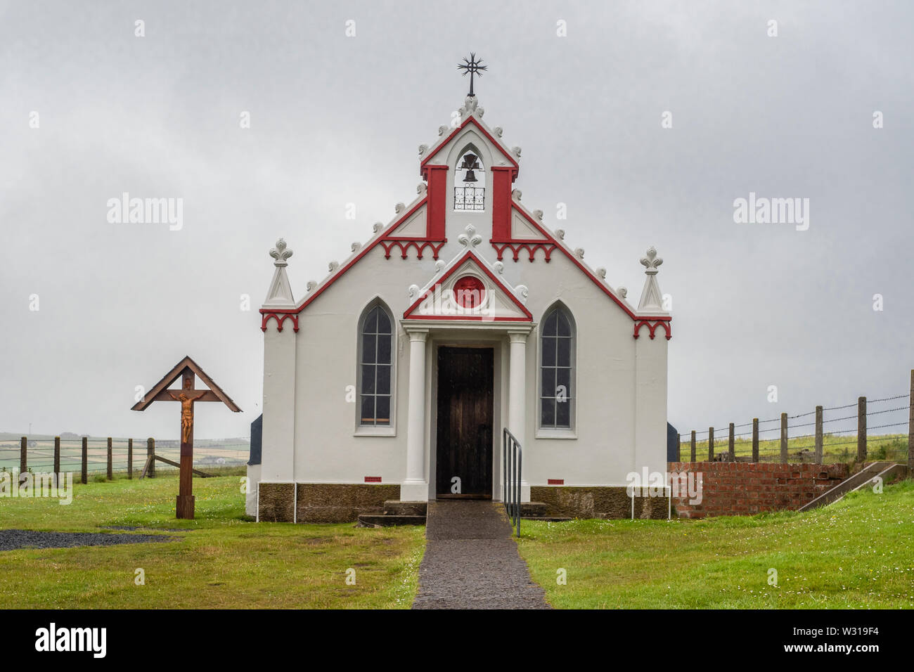 The Italian Chapel is a highly ornate Catholic chapel on Lamb Holm in ...