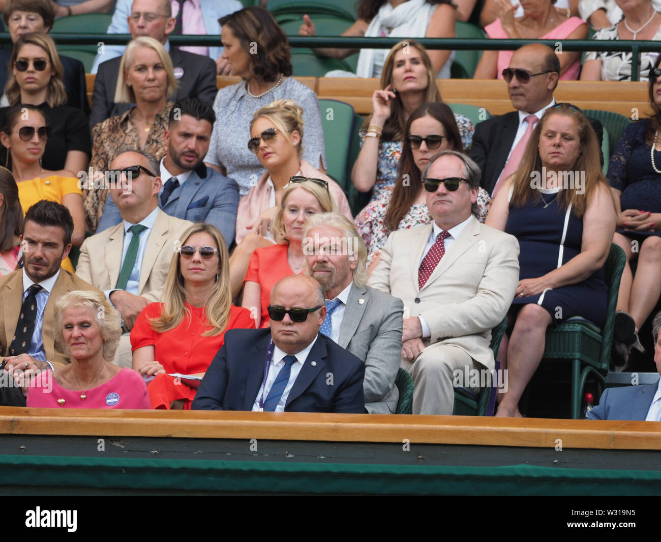 London, UK. 11th July, 2019. LONDON, ENGLAND - JULY 11: Atmosphere VIP ...