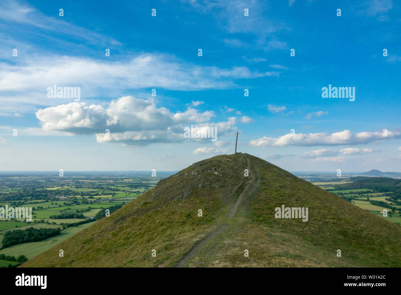 The Lawley, hill Stock Photo - Alamy