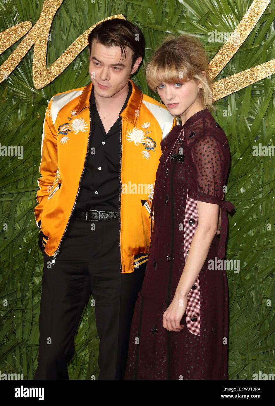 Charlie heaton fashion awards 2017 hi-res stock photography and images ...