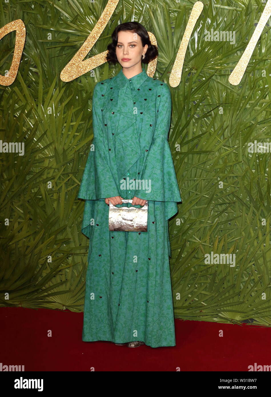 London, UK. Billie JD Porter at The Fashion Awards 2017 at the Royal ...