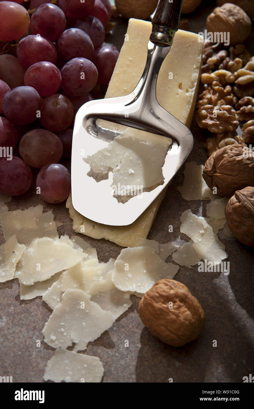 Shaved Cheese ingredient Stock Photo - Alamy