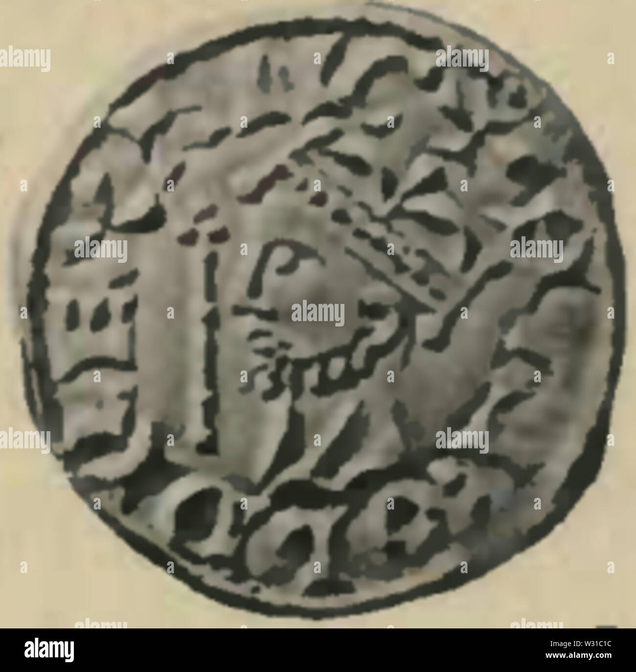 Penny of Harold Godwinson Stock Photo - Alamy