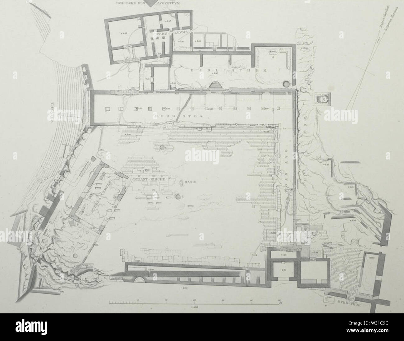 The Sanctuary of Athena in Pergamon Stock Photo - Alamy