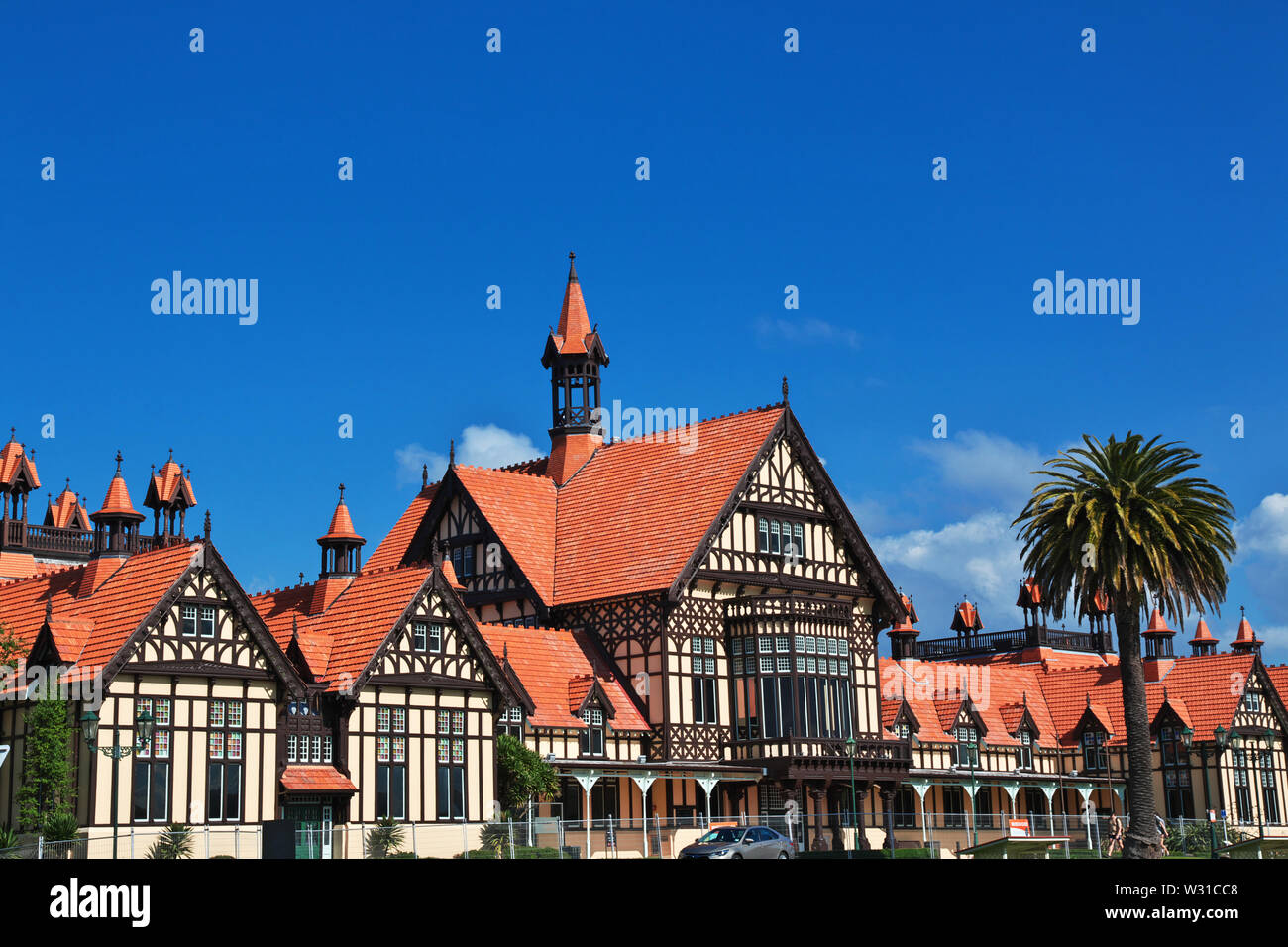 Rotorua city by the lake, New Zealand Stock Photo - Alamy