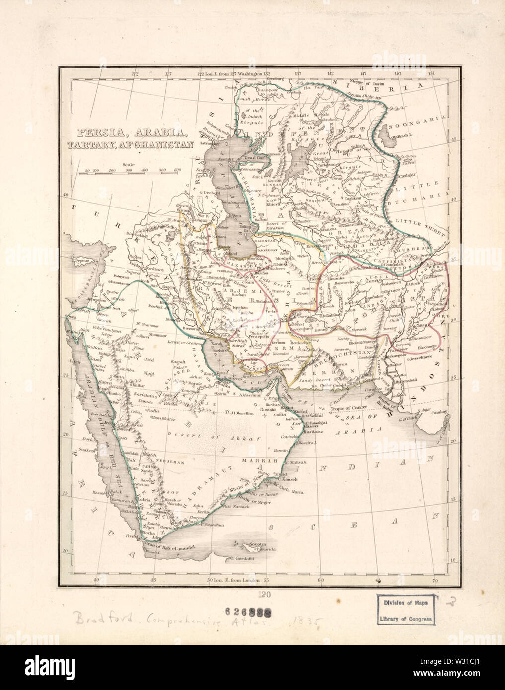Persia, Arabia, Tartary, Afghanistan by Thomas Gamaliel Bradford - WDL ...