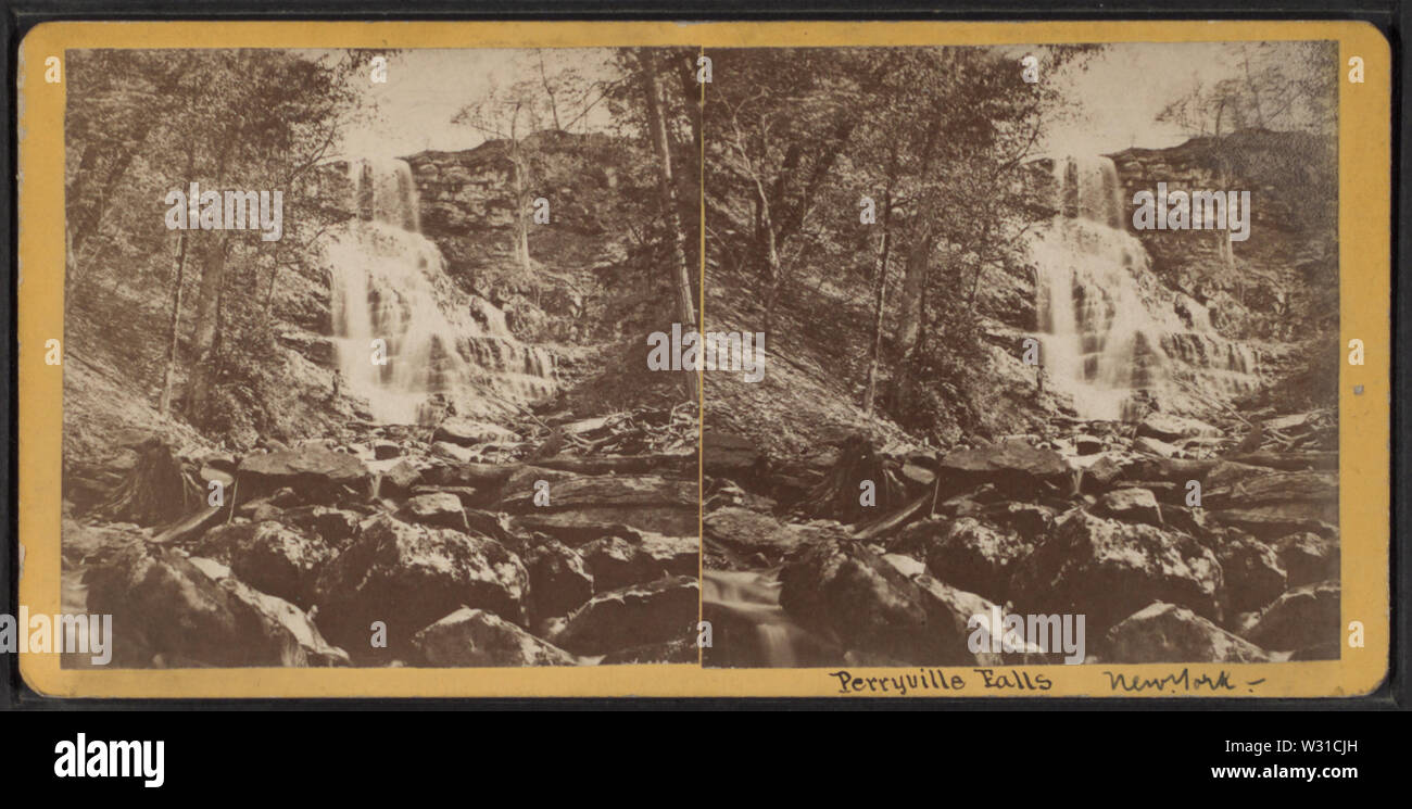 Perryville Falls, New York, by Mather & Lyon Stock Photo - Alamy