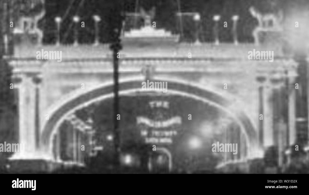 Philadelphia - Athenean Arch Stock Photo - Alamy