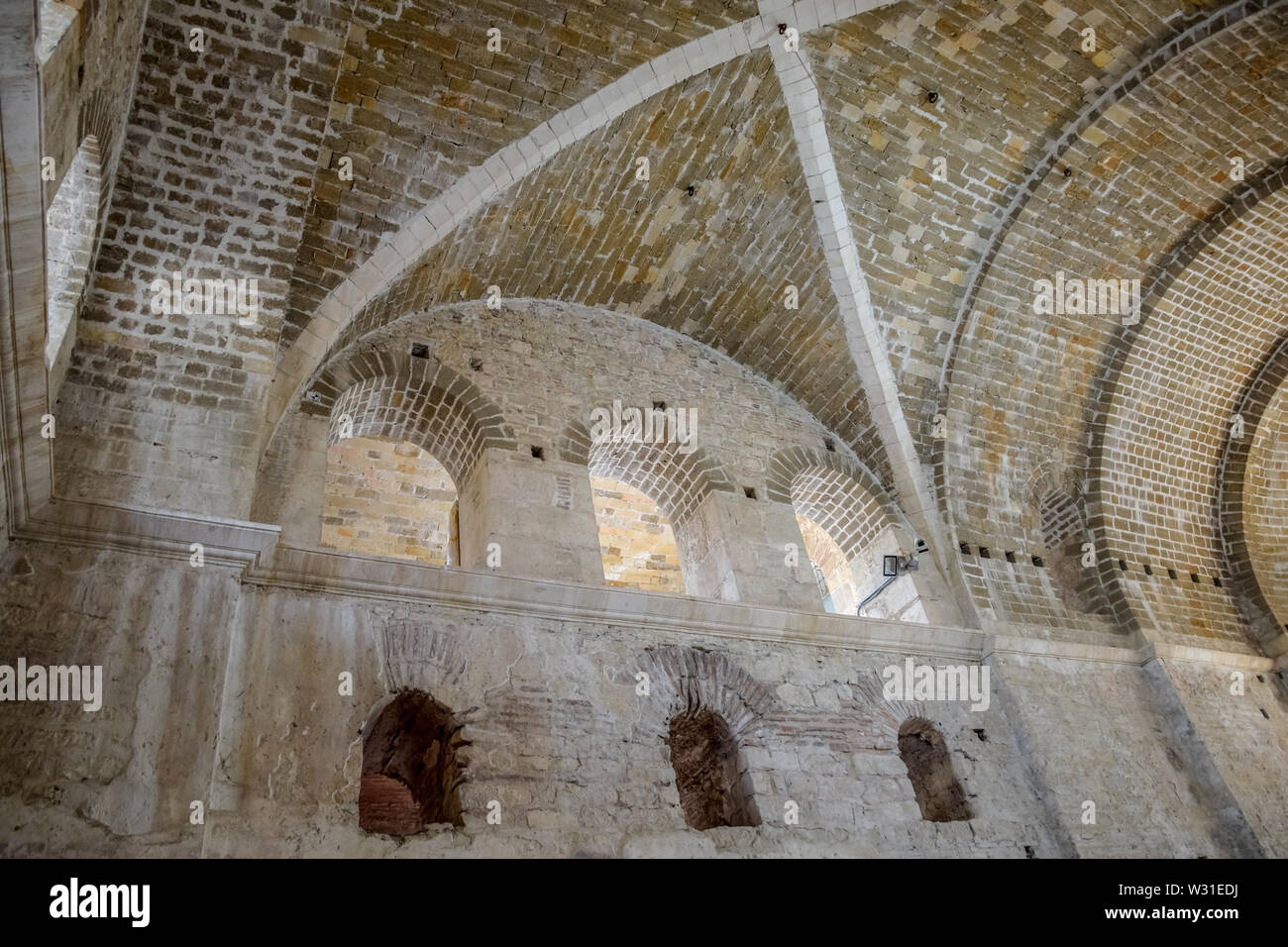 ceilings and domes of the church of St. Nicholas in Demre, Turkey ...