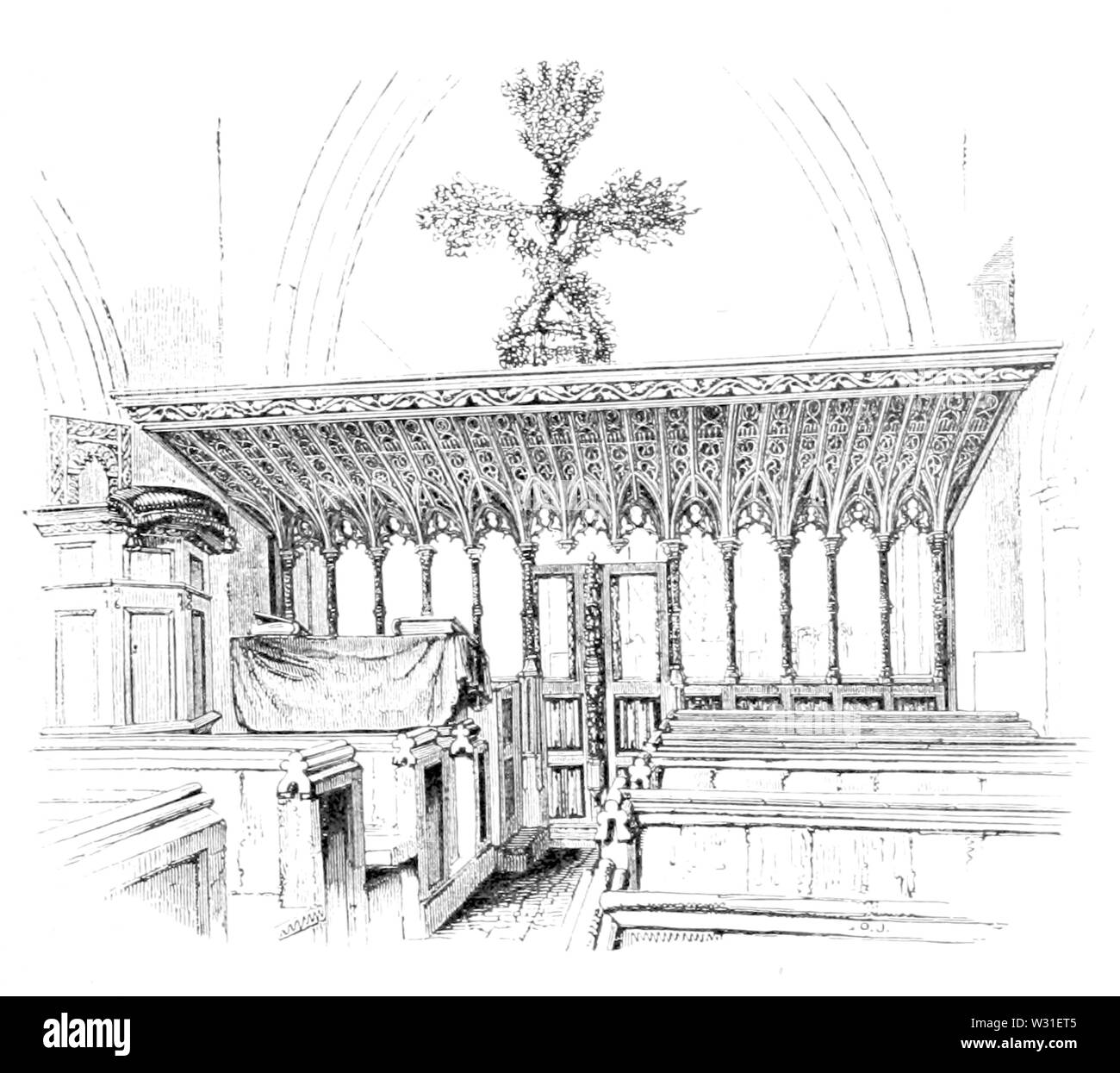 Plate 03 Folk-Lore, vol 14 Stock Photo - Alamy