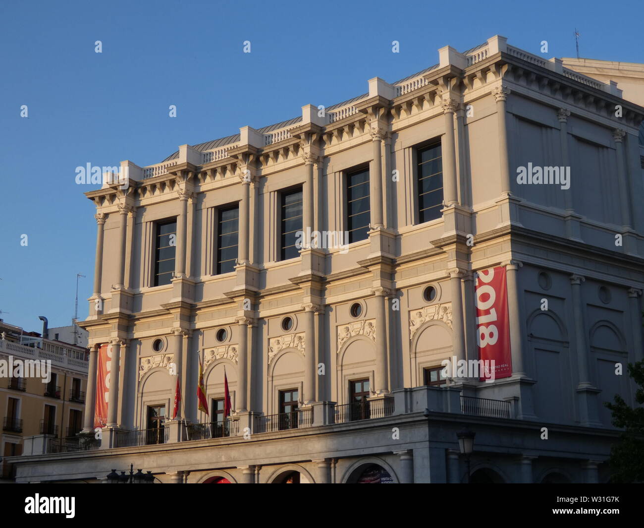 Teatro Real, Opera, Madrid city centre Stock Photo - Alamy