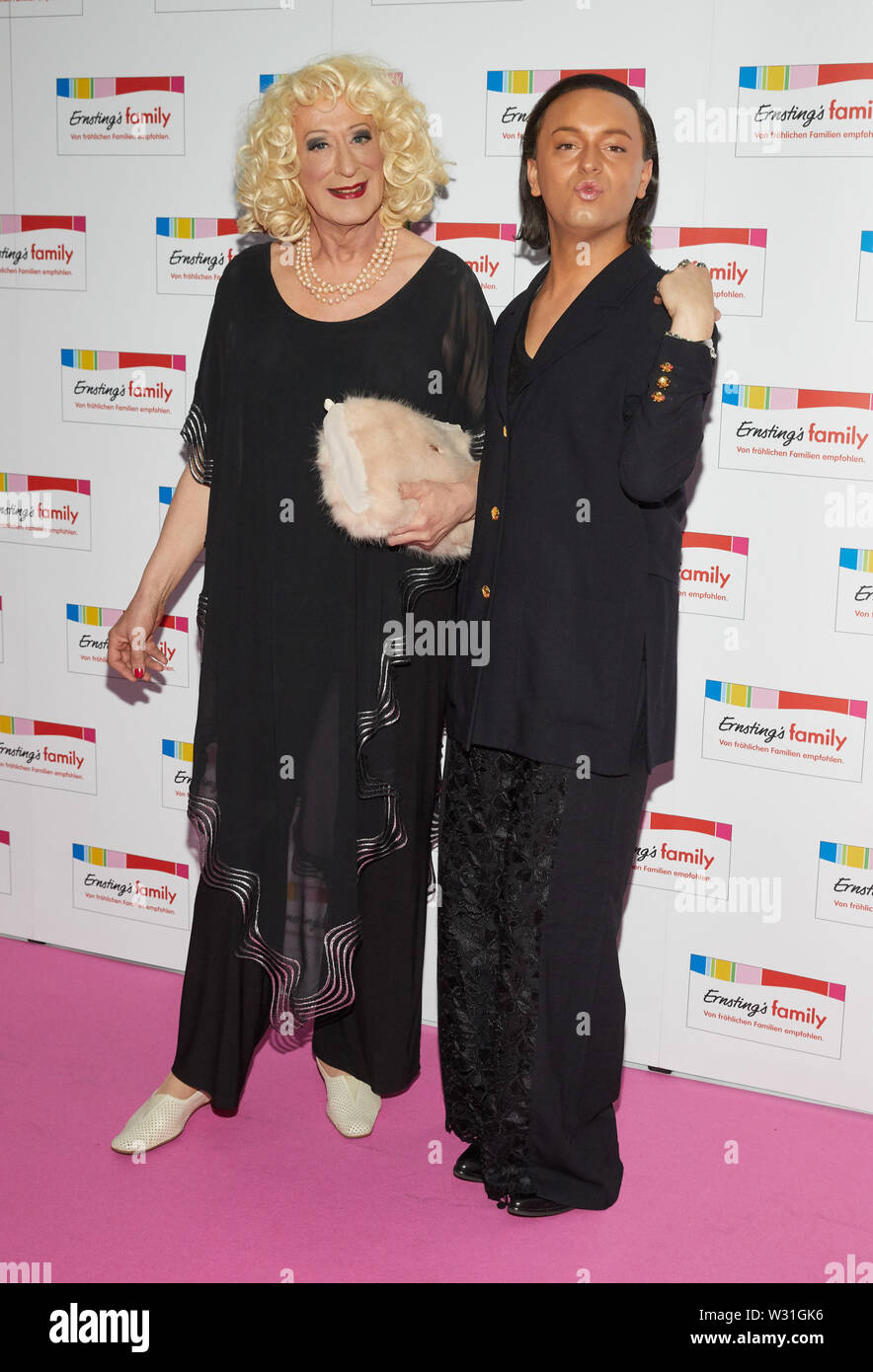 Hamburg, Germany. 11th July, 2019. Lilo Wanders (l), actress and ...