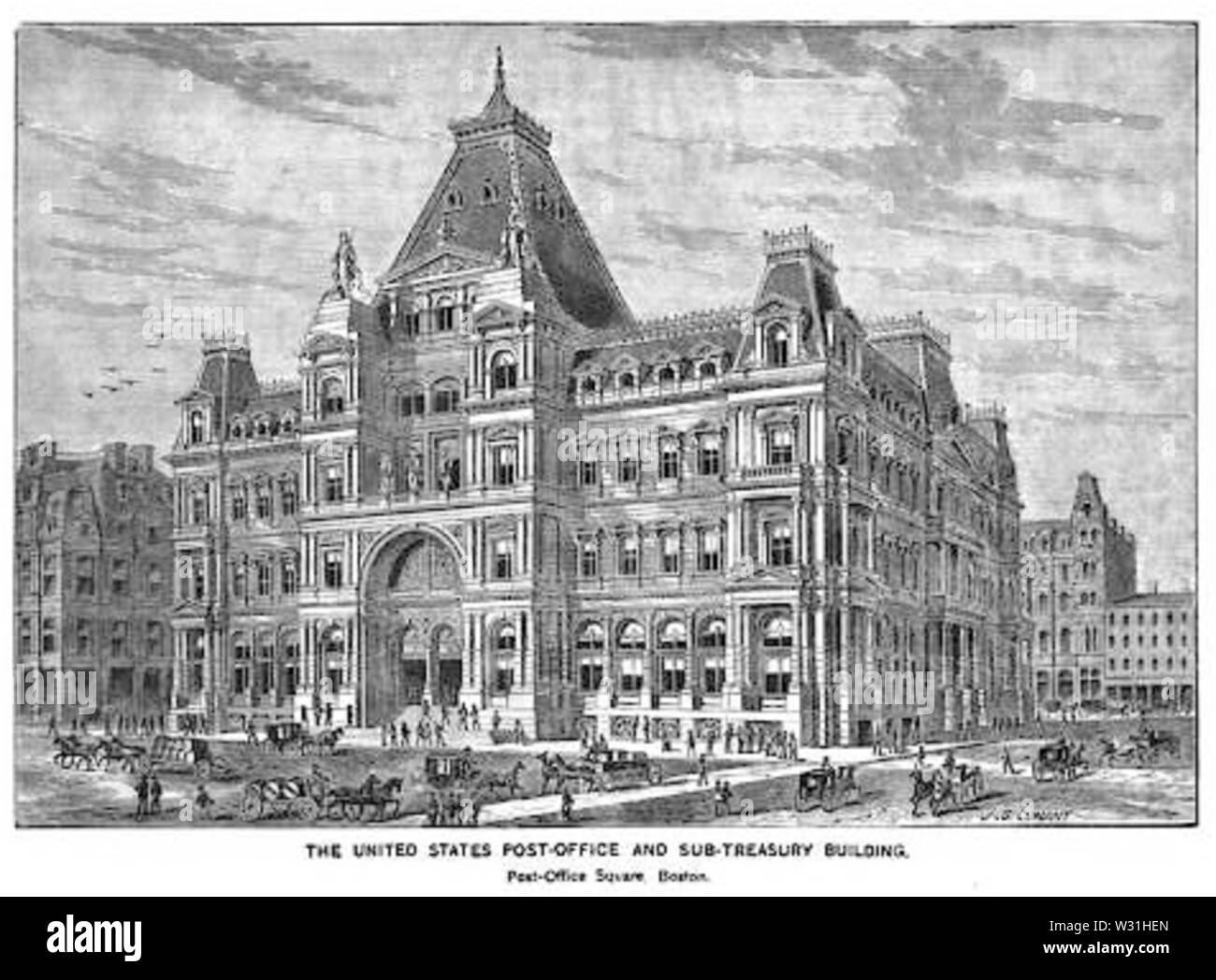 Post office square boston hi-res stock photography and images - Alamy