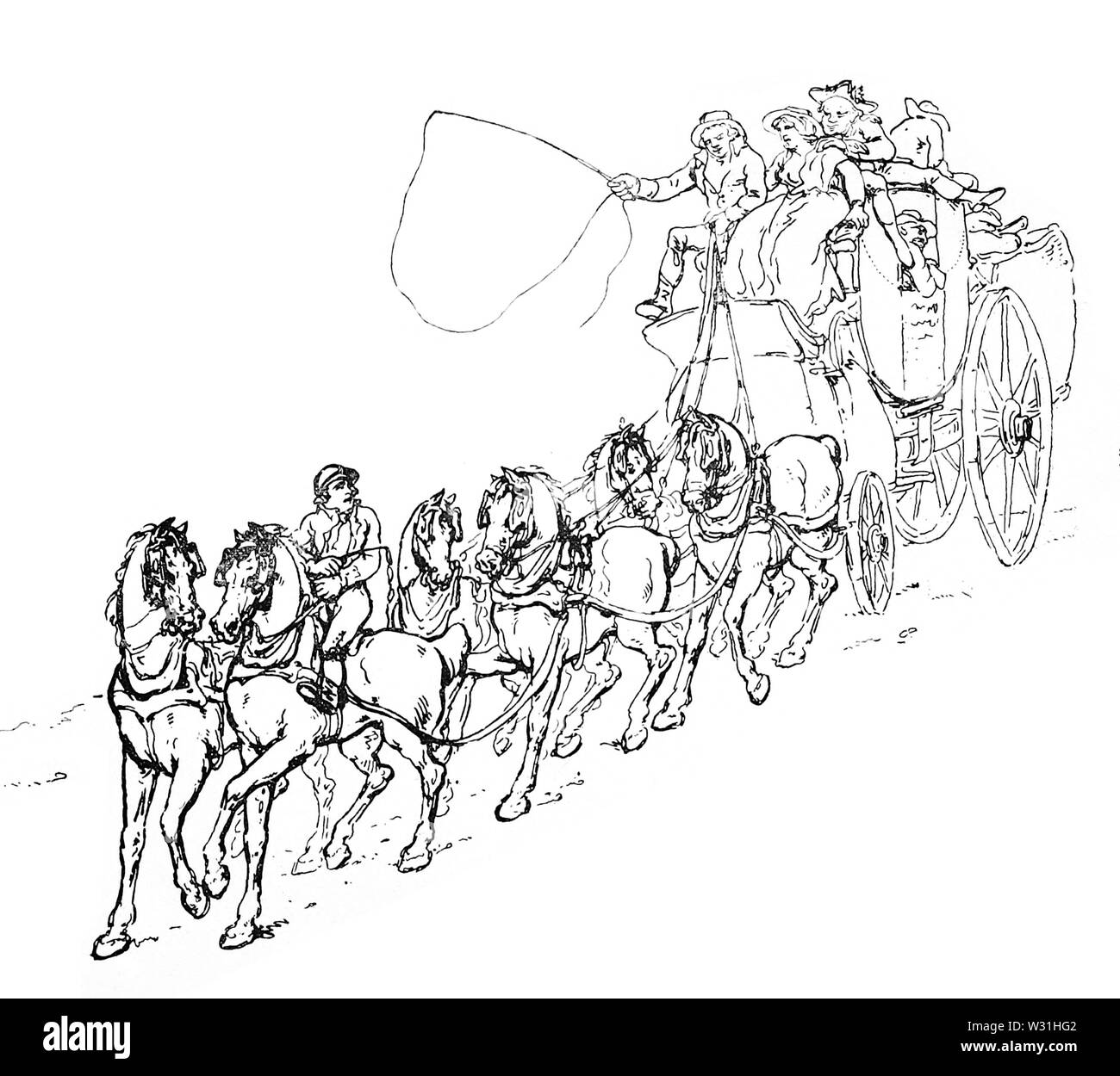 Postilion hi-res stock photography and images - Alamy