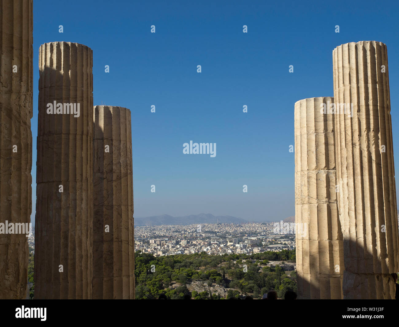the greek City athens Stock Photo - Alamy