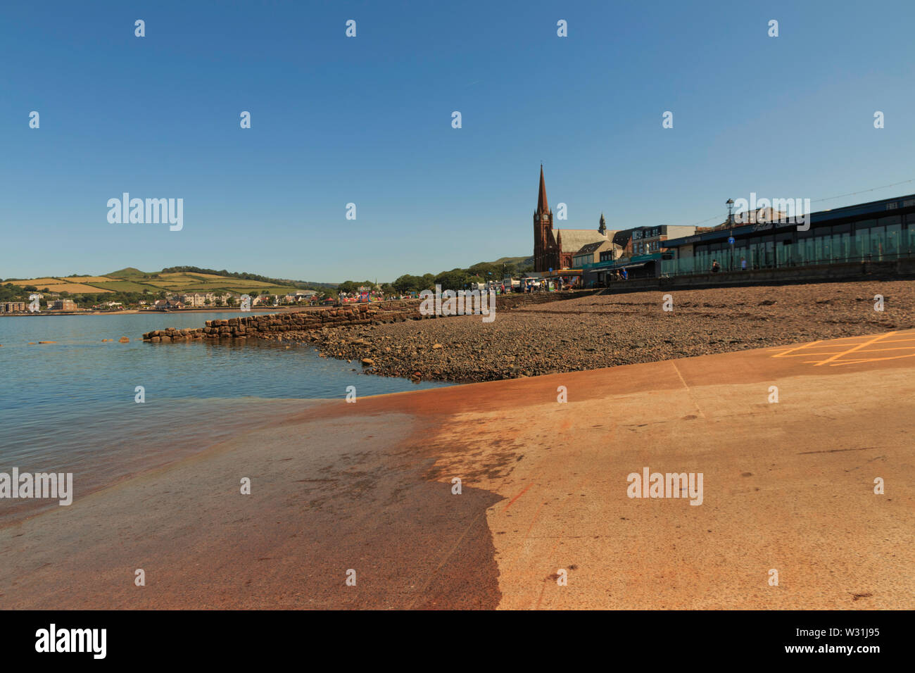 Largs to Weemyss Bay Coastline Stock Photo - Alamy