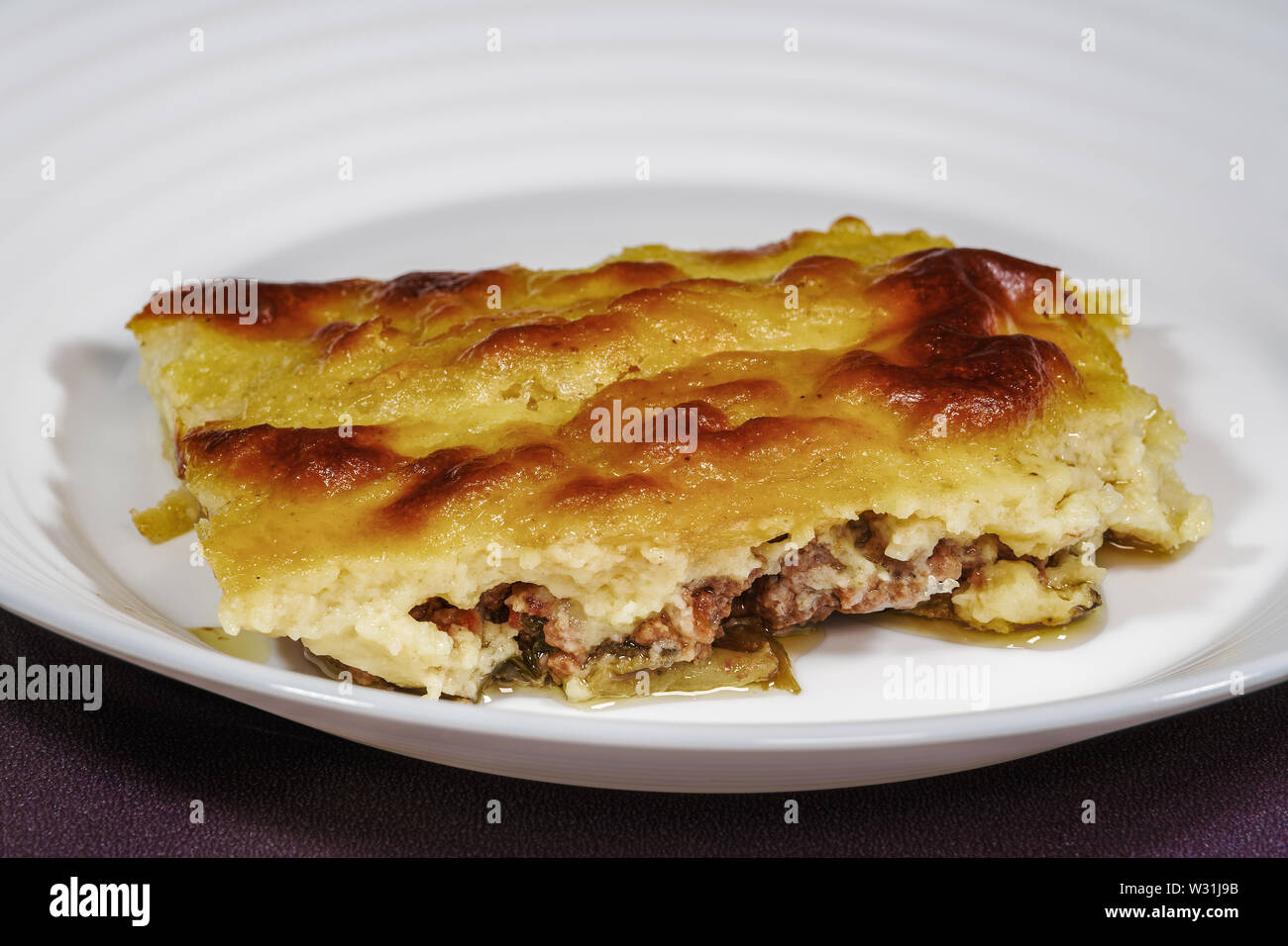Mousaka hi-res stock photography and images - Alamy