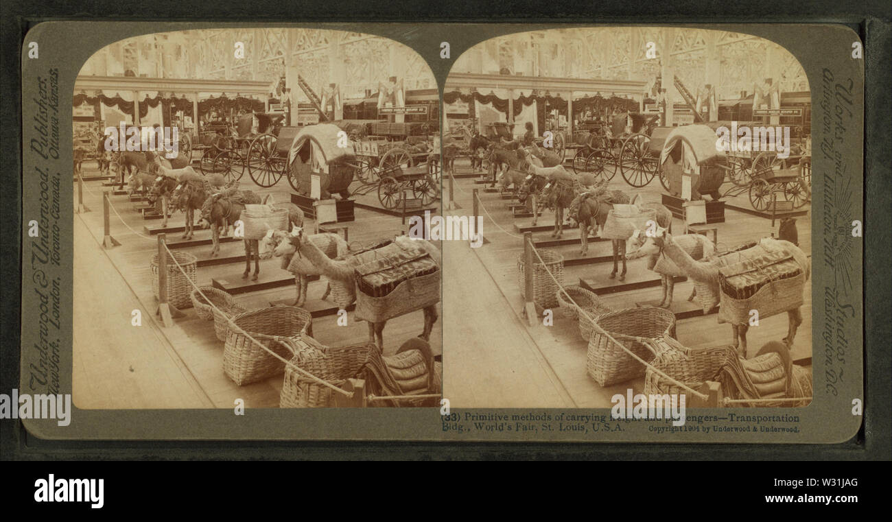 Primitive methods of carrying freight and passengers-Transportation ...