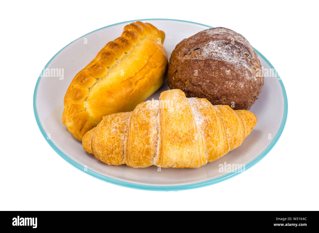 Different homemade bread pastries Stock Photo - Alamy