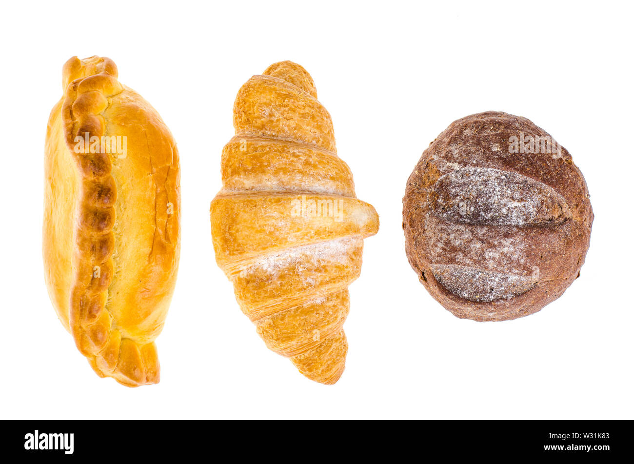 Different homemade bread pastries Stock Photo - Alamy