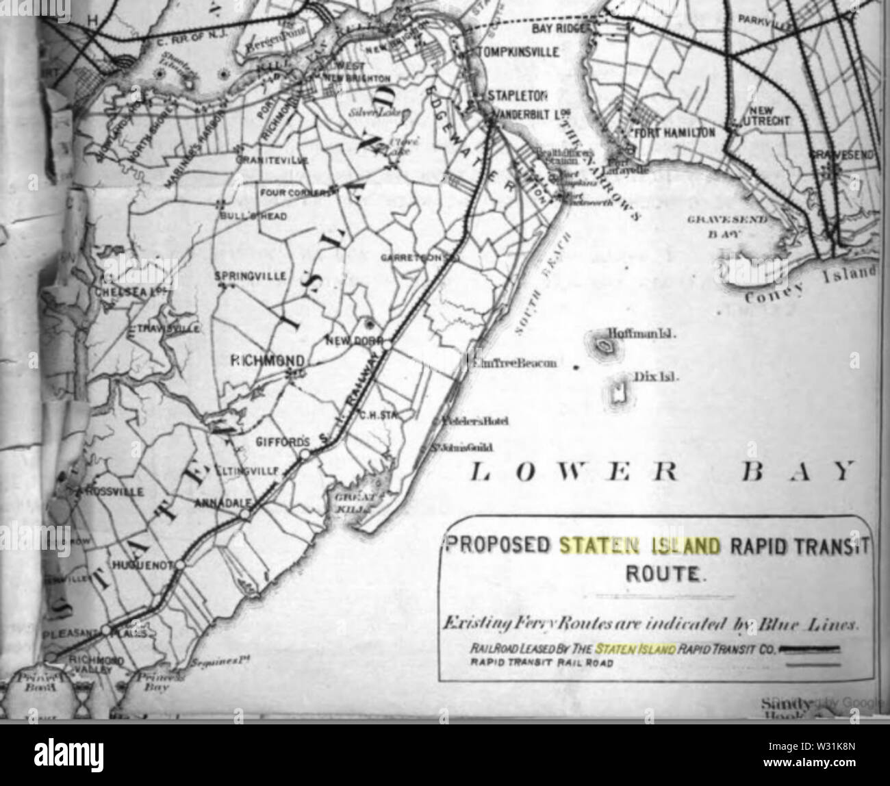 Staten island rapid transit hi-res stock photography and images - Alamy