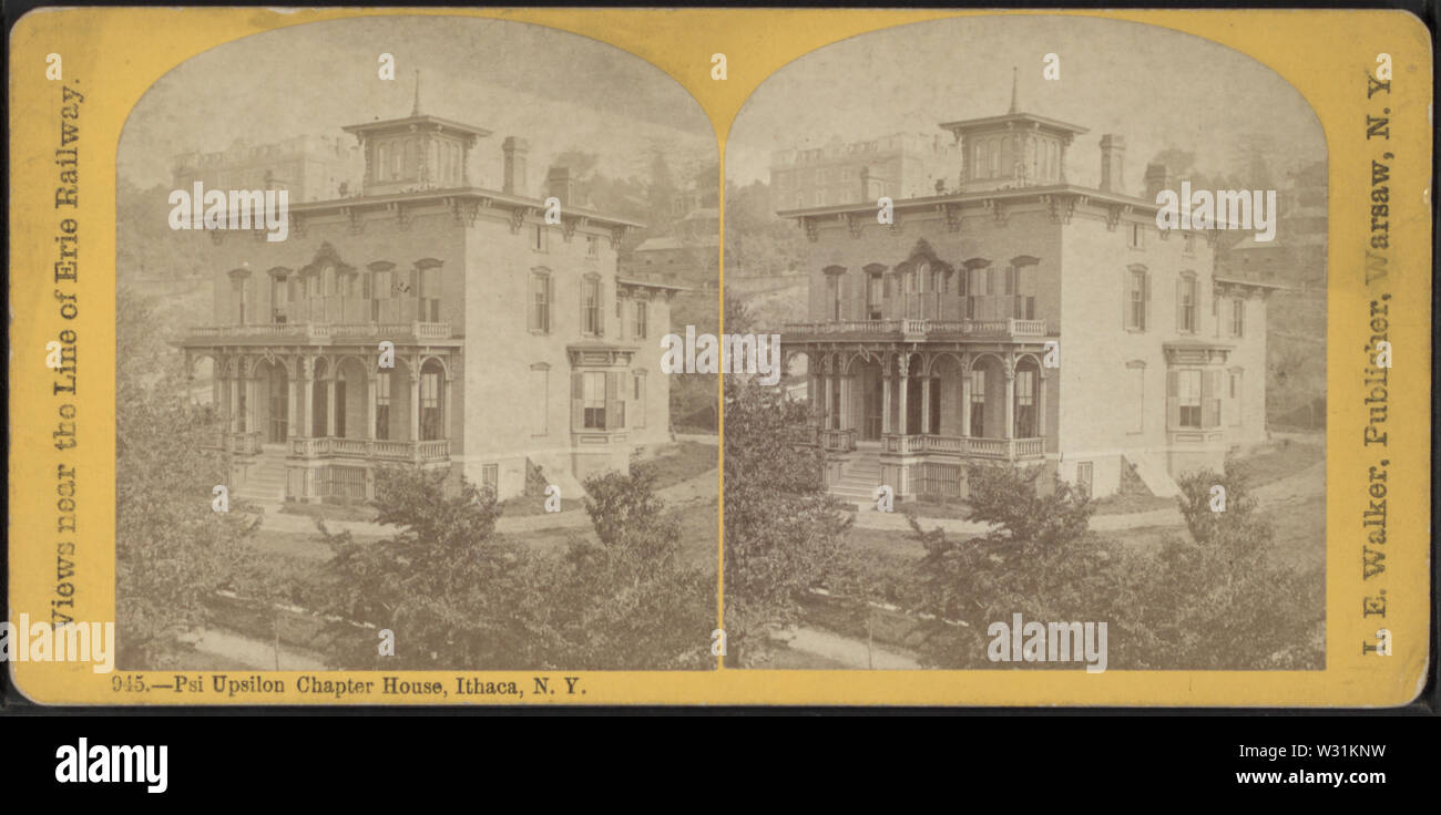 Psi upsilon chapter house hi-res stock photography and images - Alamy