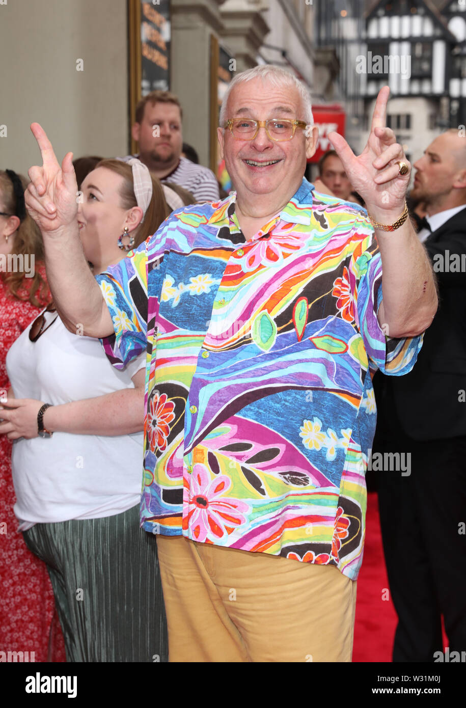 Christopher Biggins arriving for the press night for Joseph and the ...
