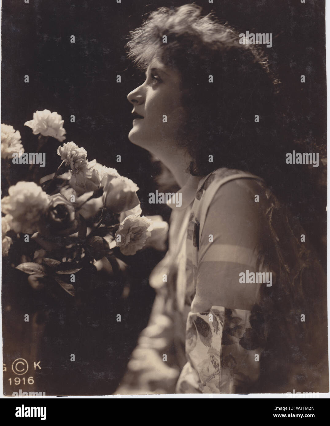 Publicity still of Billie Burke from 1916 film Gloria's Romance ...