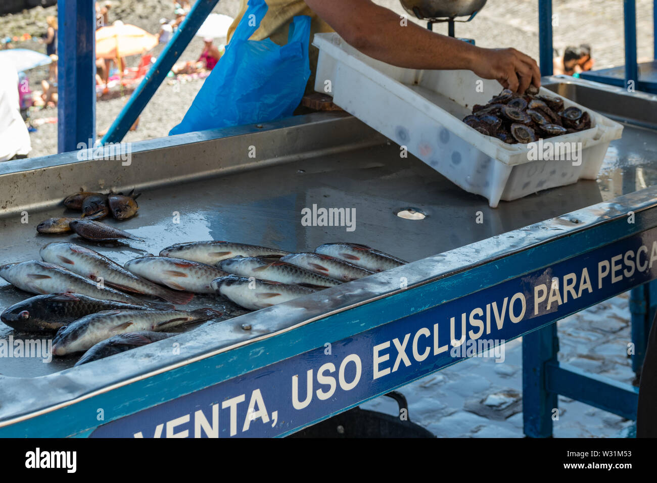 Tenerife food fish hi-res stock photography and images - Alamy