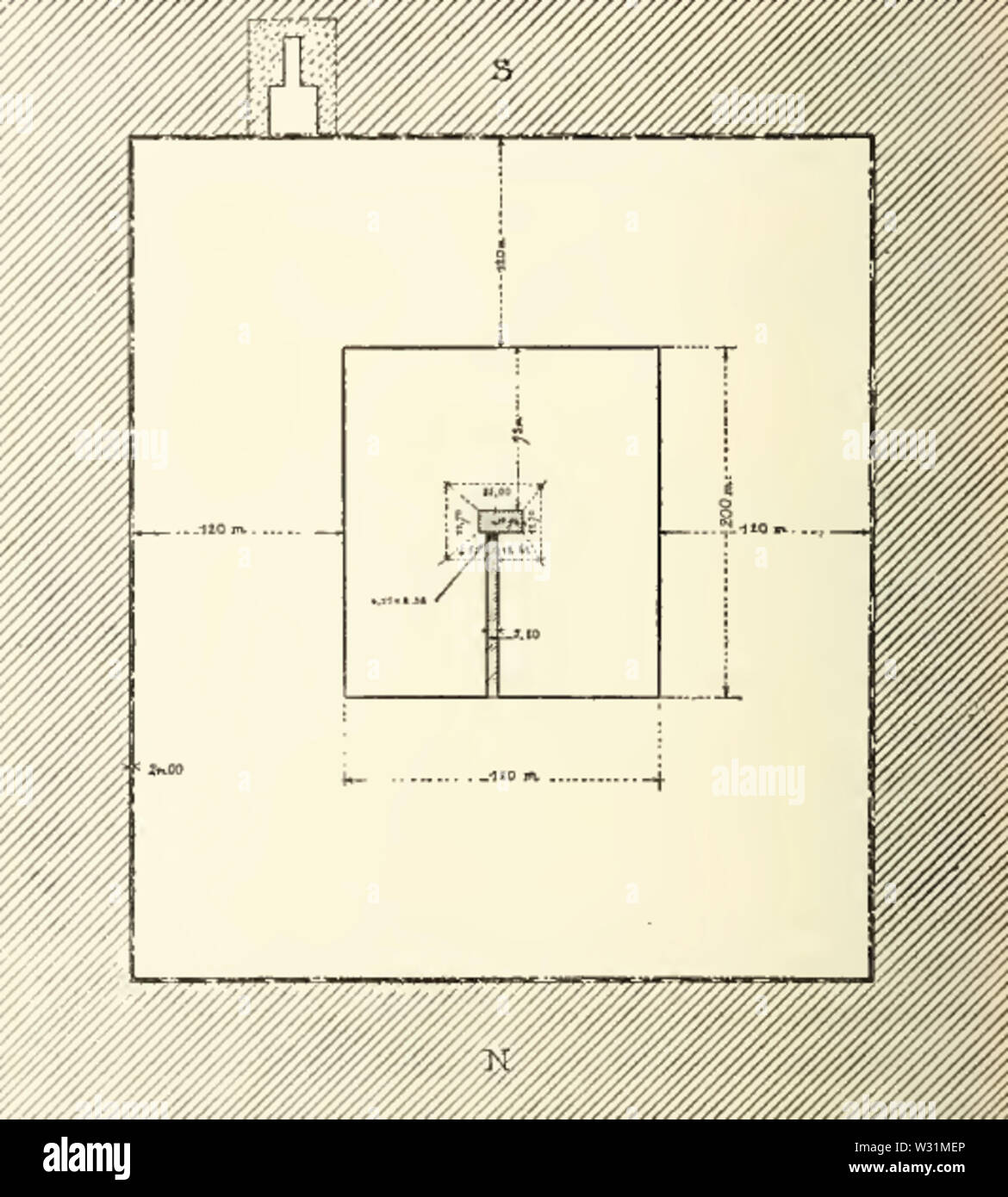 Pyramid of Baka Barsanti ASAE 7 01 Stock Photo - Alamy