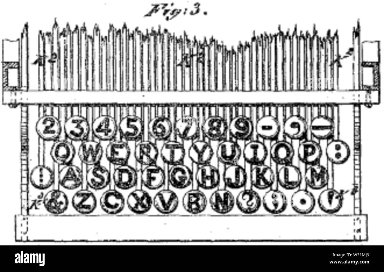 Qwerty Cut Out Stock Images & Pictures - Alamy