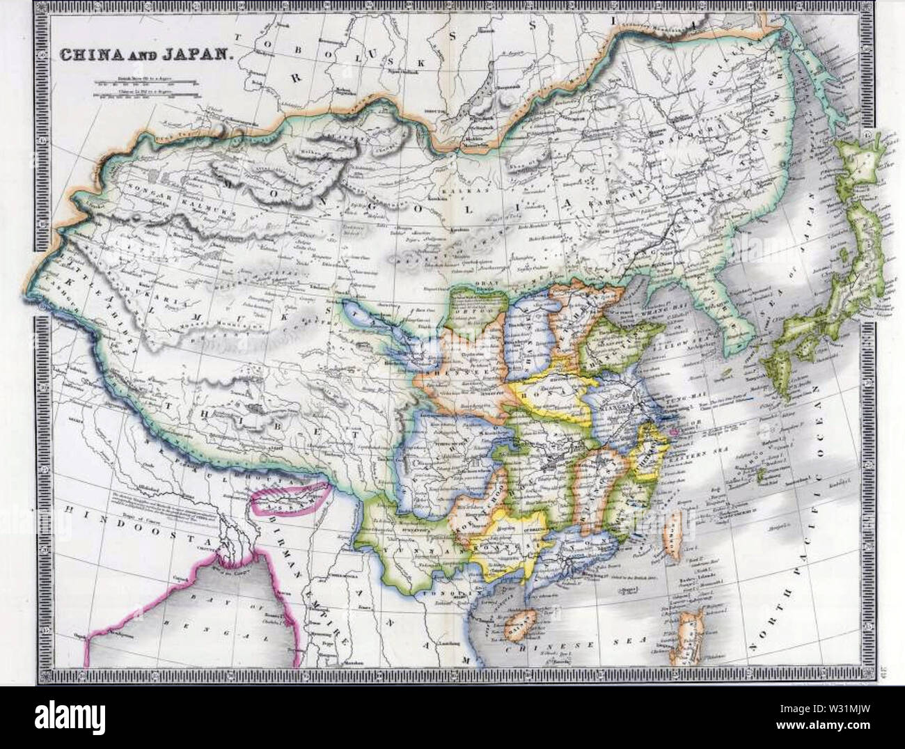 Qing China 1844 Stock Photo - Alamy