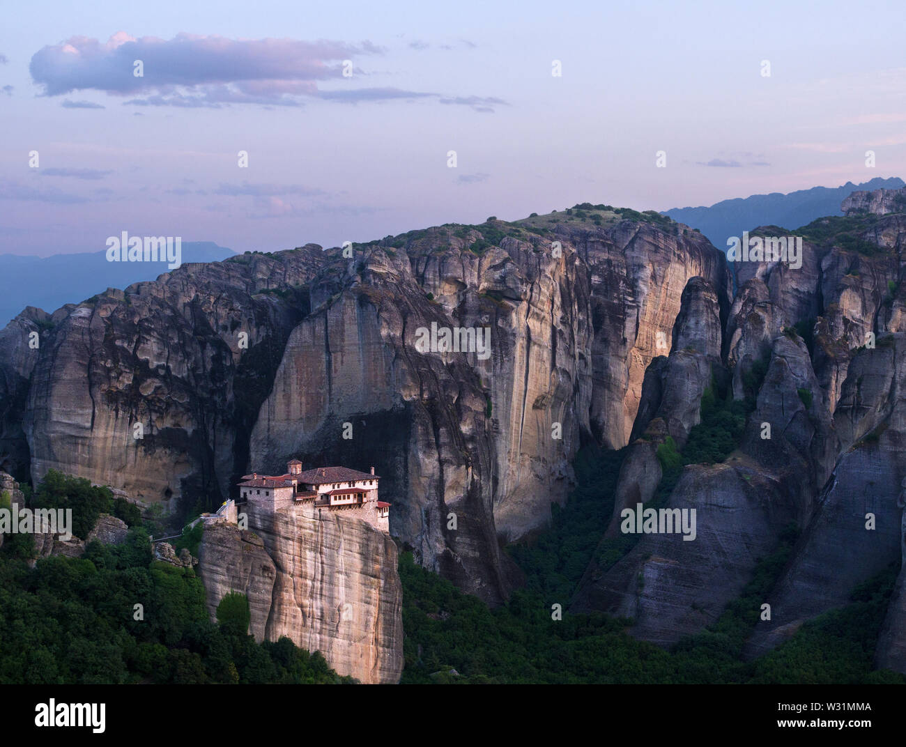 Rousanou Monastery, Meteora, Greece Stock Photo - Alamy