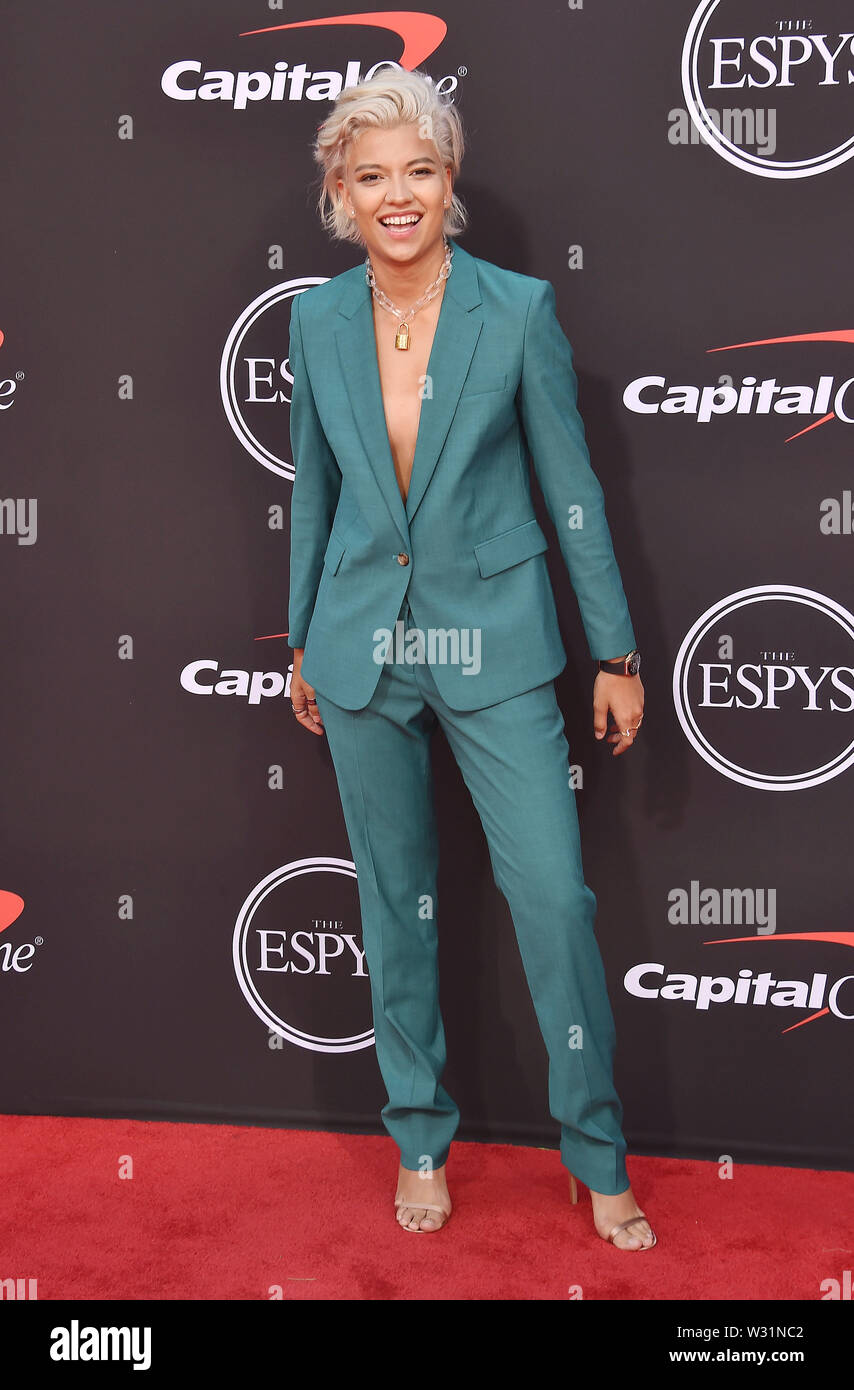 LOS ANGELES, CA - JULY 10: Victoria Brito attends the 2019 ESPY Awards ...