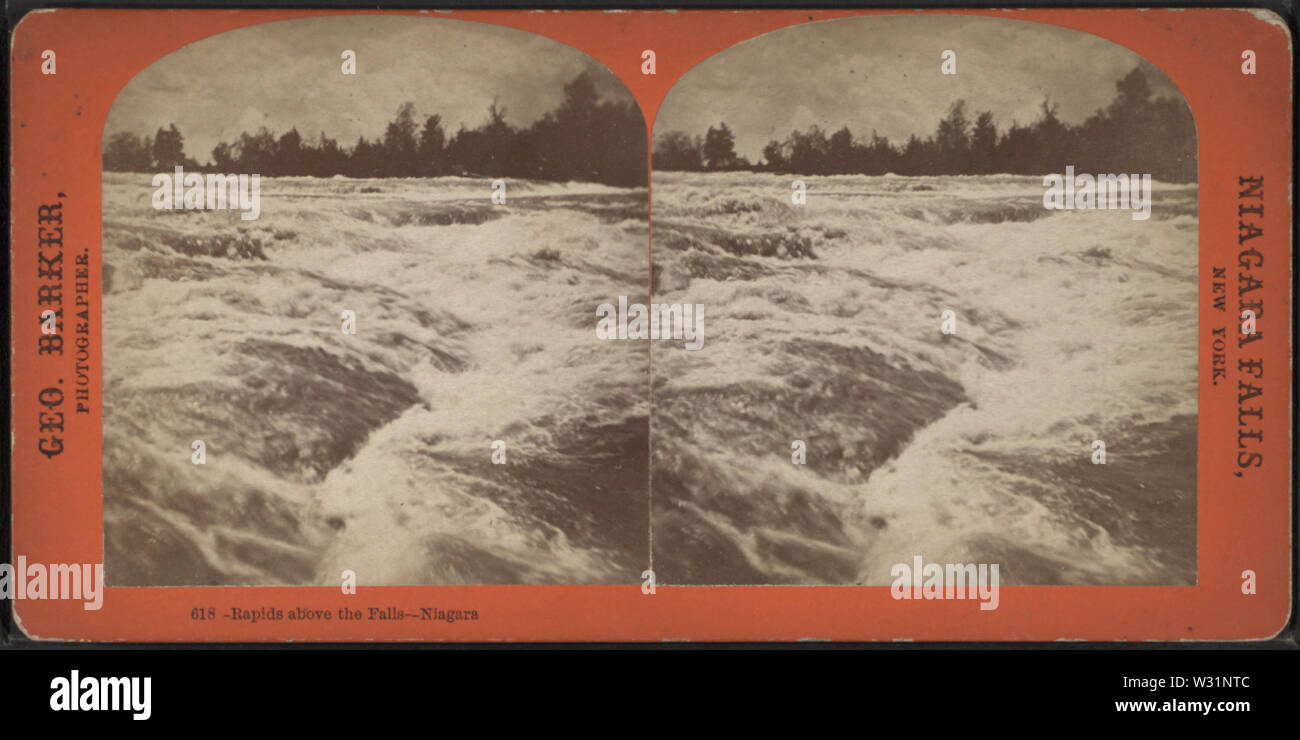 Rapids above niagara falls hi-res stock photography and images - Alamy