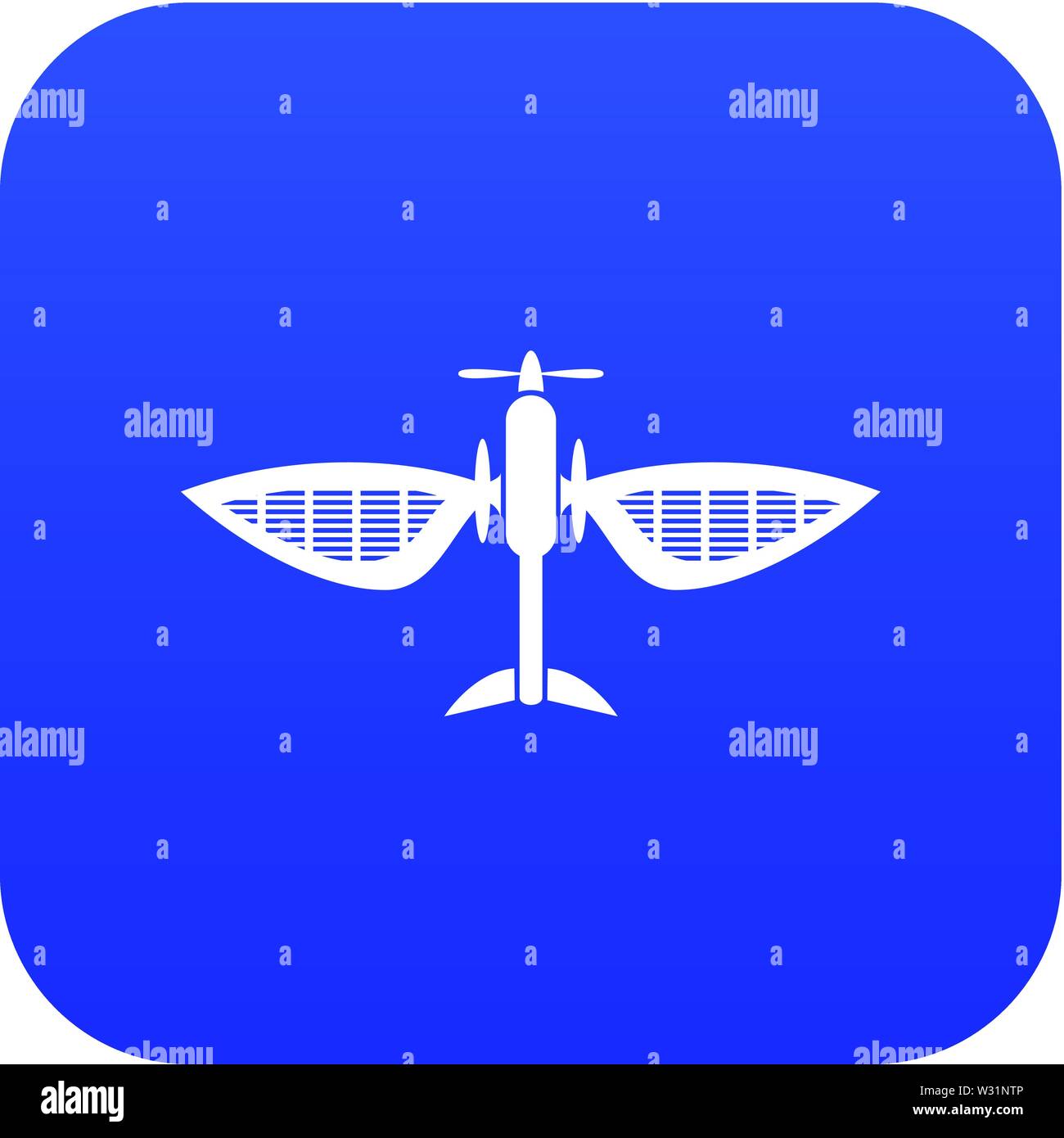 Airplane icon, simple style Stock Vector Image & Art - Alamy