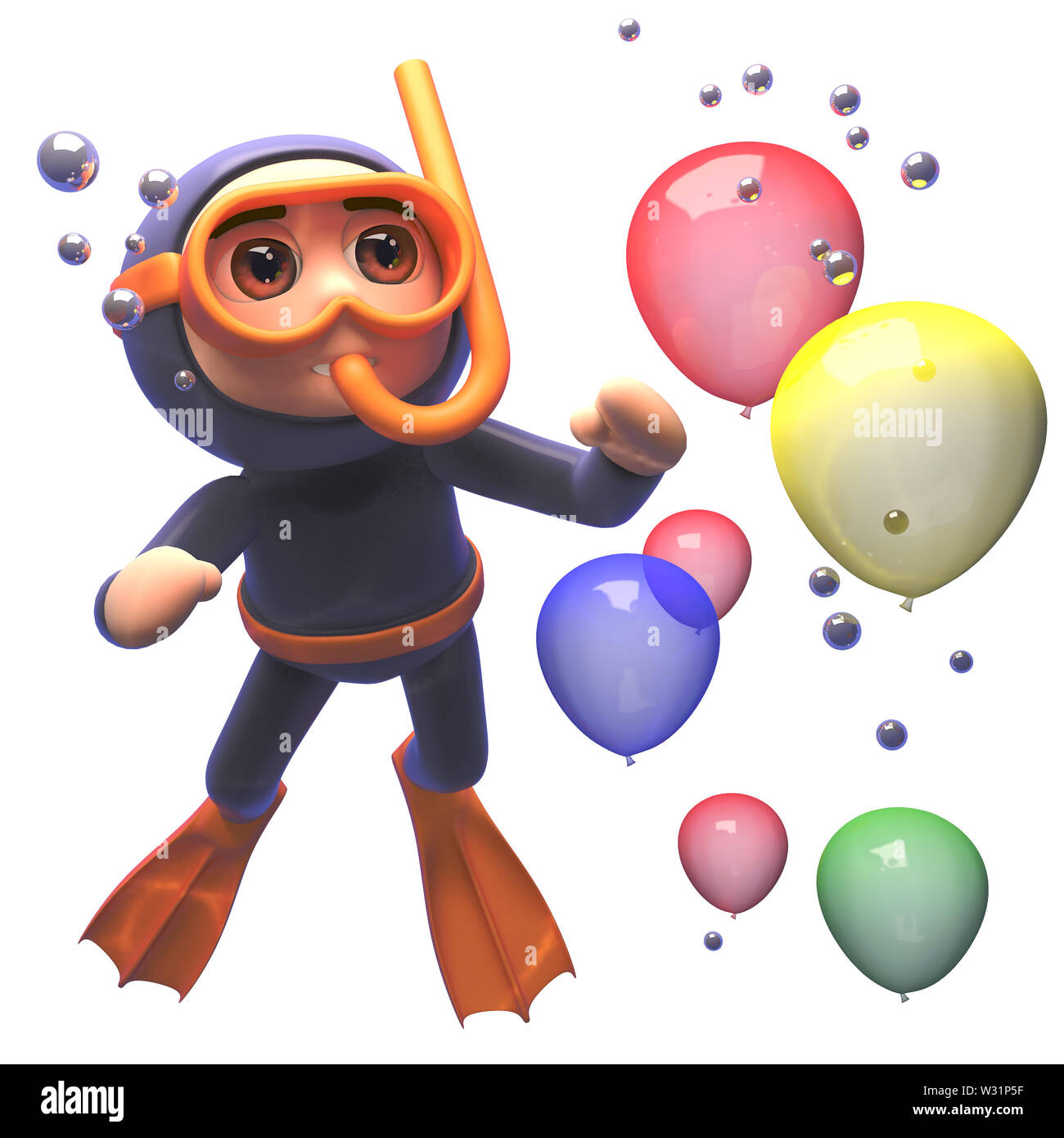 Diver watching Cut Out Stock Images & Pictures - Alamy