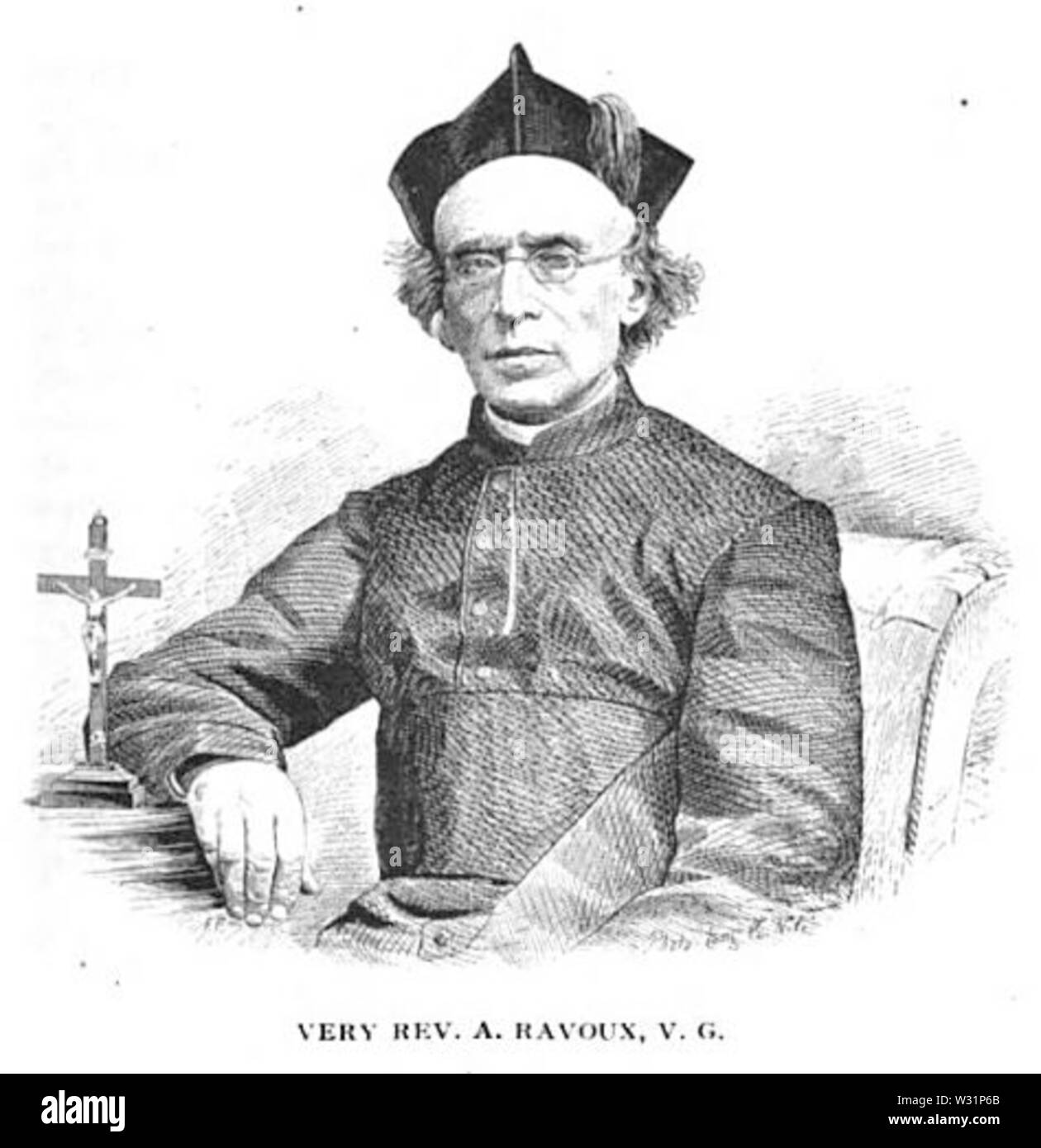 Augustin Ravoux, a French Jesuit missionary to the Eastern Dakota in ...