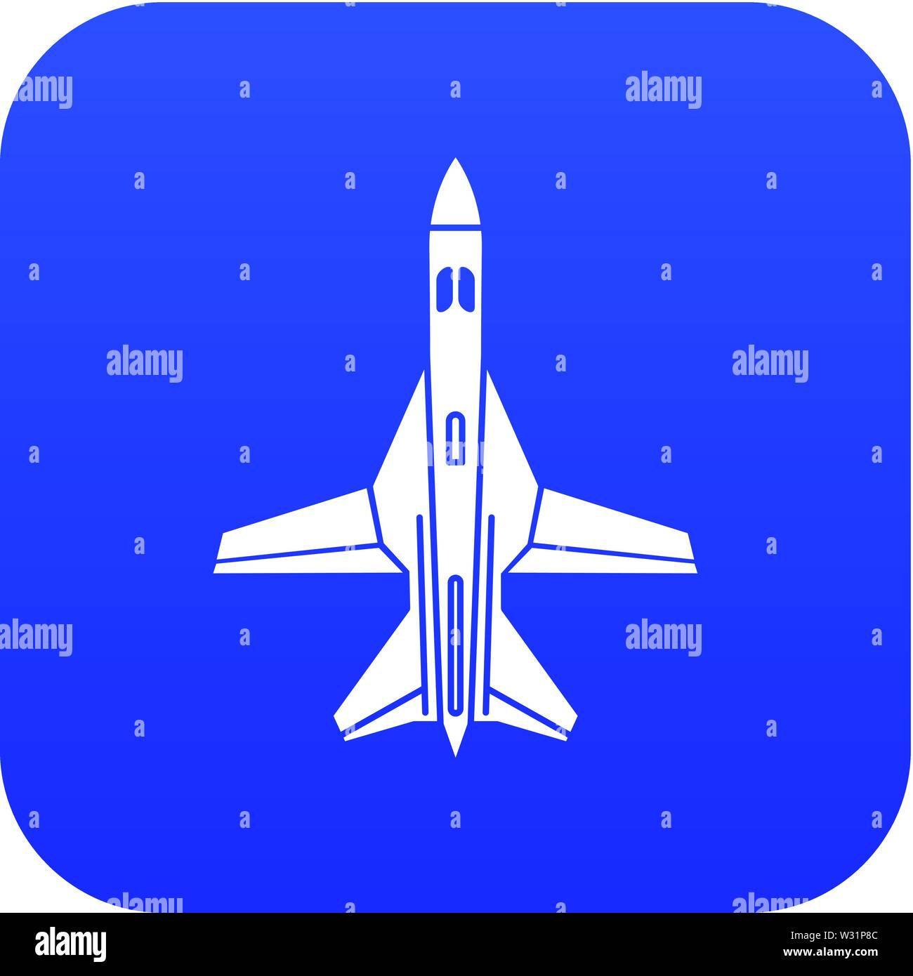 Commercial plane icon, simple style Stock Vector Image & Art - Alamy