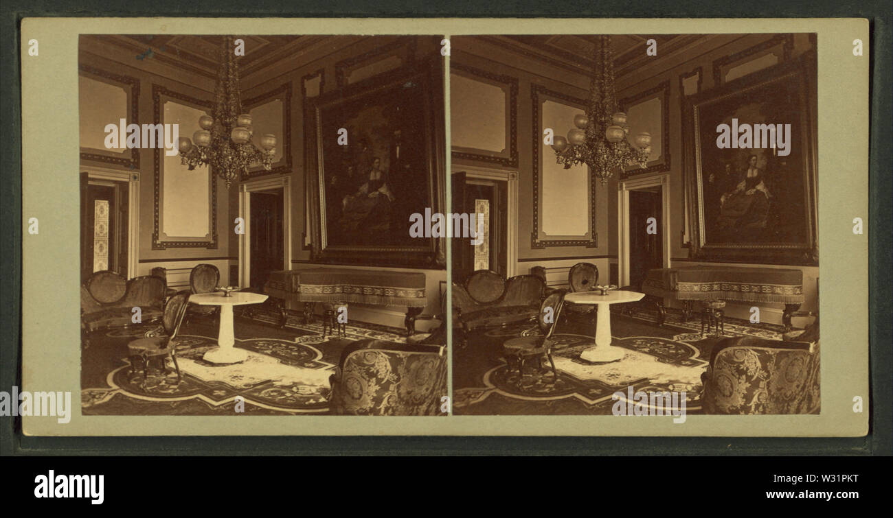 Red room presidents house hi-res stock photography and images - Alamy