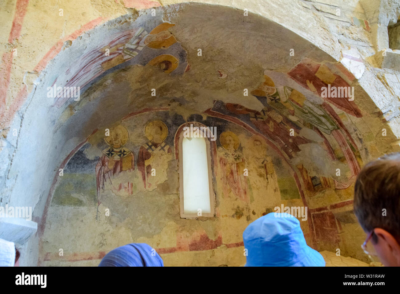 Demre, Turkey - May 21, 2019: The building of the Church of St ...